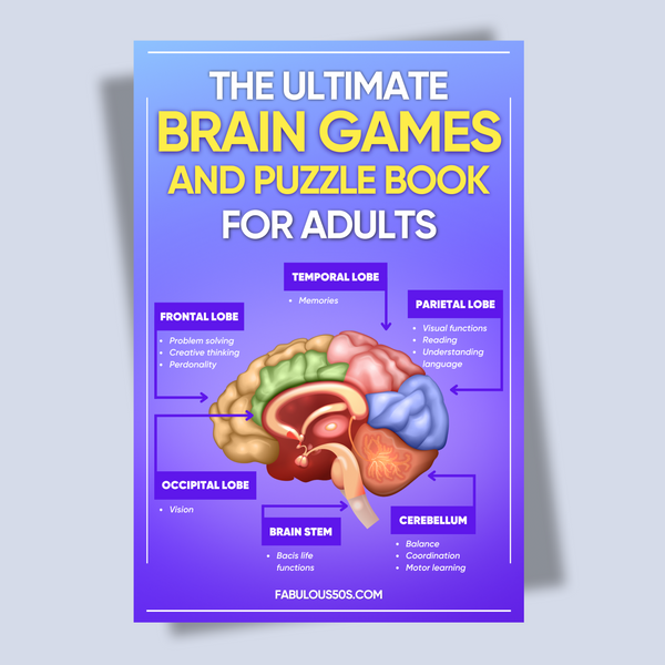 The Ultimate Brain Games and Puzzle Books for Adults – Fabulous50s